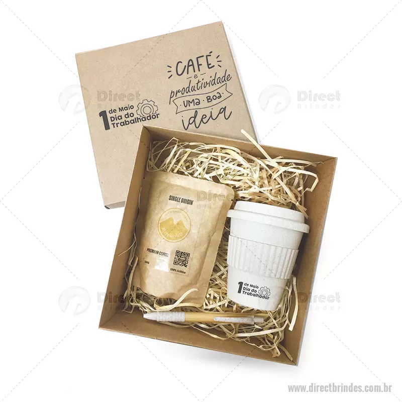 Kit Café Personalizado Barato - DRTKIT016 - Kit bebidas