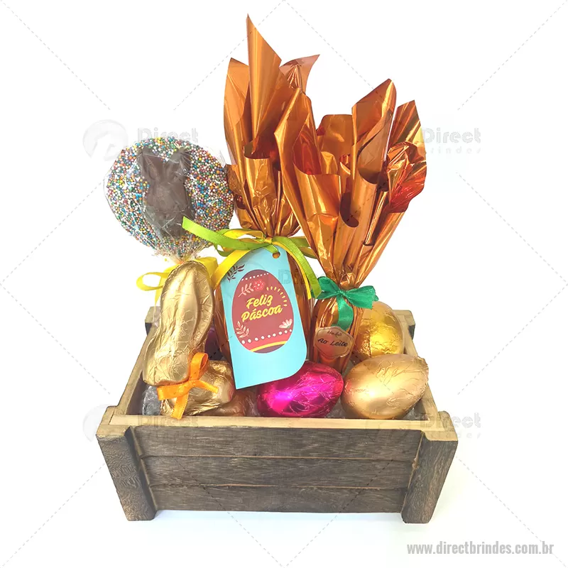 Kit Chocolate Personalizado Barato - DRTKIT017 - Kit Páscoa